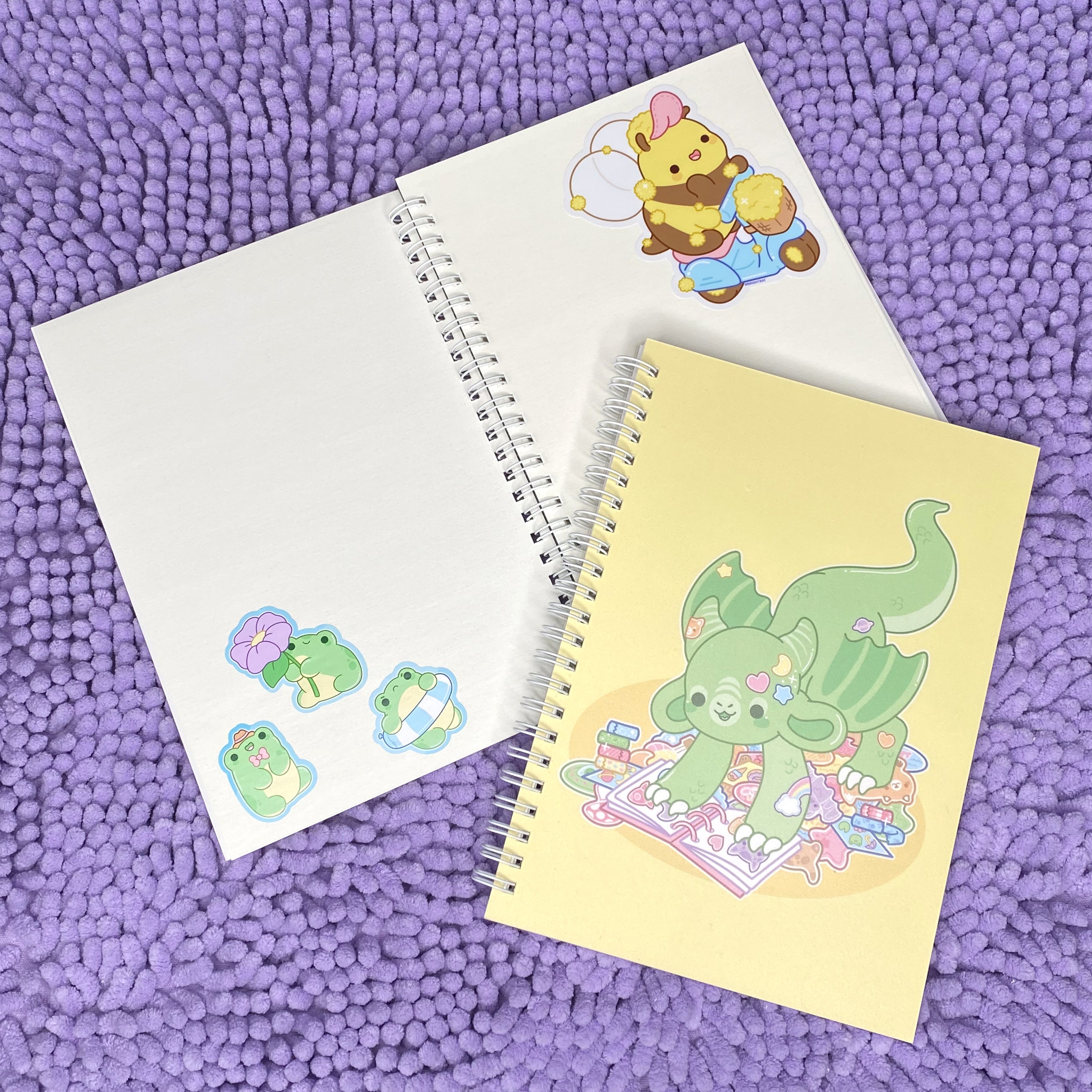 Sticker Books – Bright Bat Design