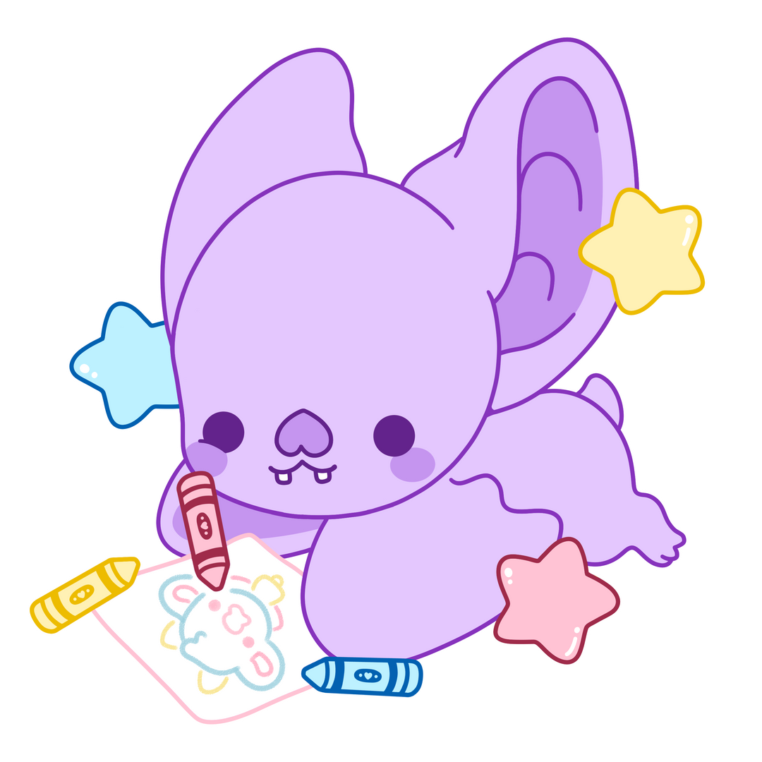 Cottage Cryptids Coloring Page ( Digital Download ) – Bright Bat Design