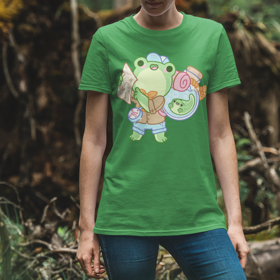 Adventure Frogs TShirt – Bright Bat Design
