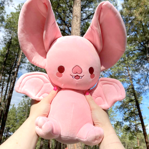 Plush & Vinyl – Bright Bat Design