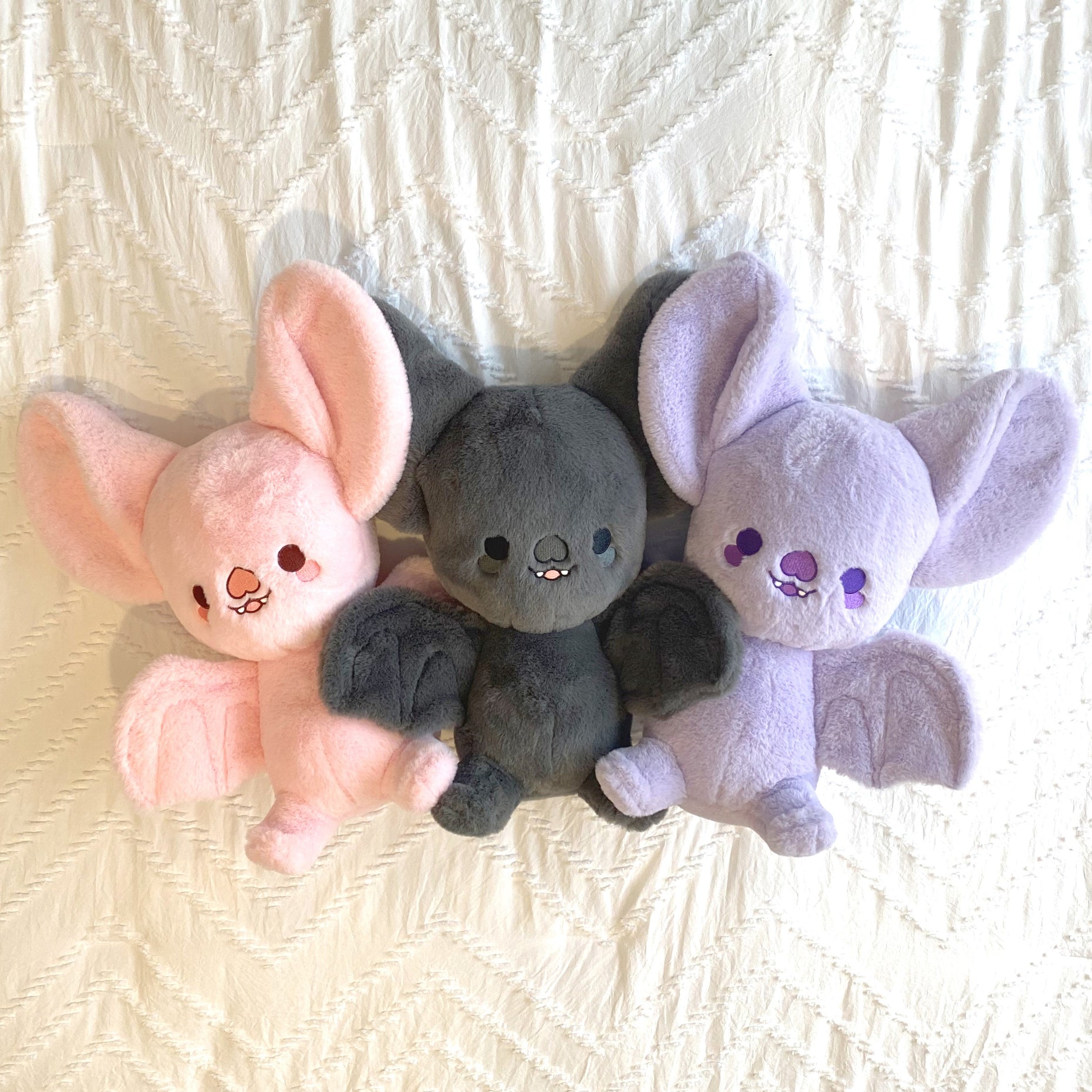 Lavender Bright Bat Plushies – Bright Bat Design